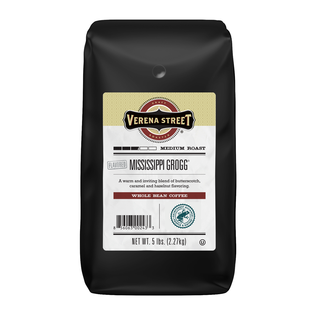 Mississippi Grogg® whole bean coffee - Verena Street Coffee