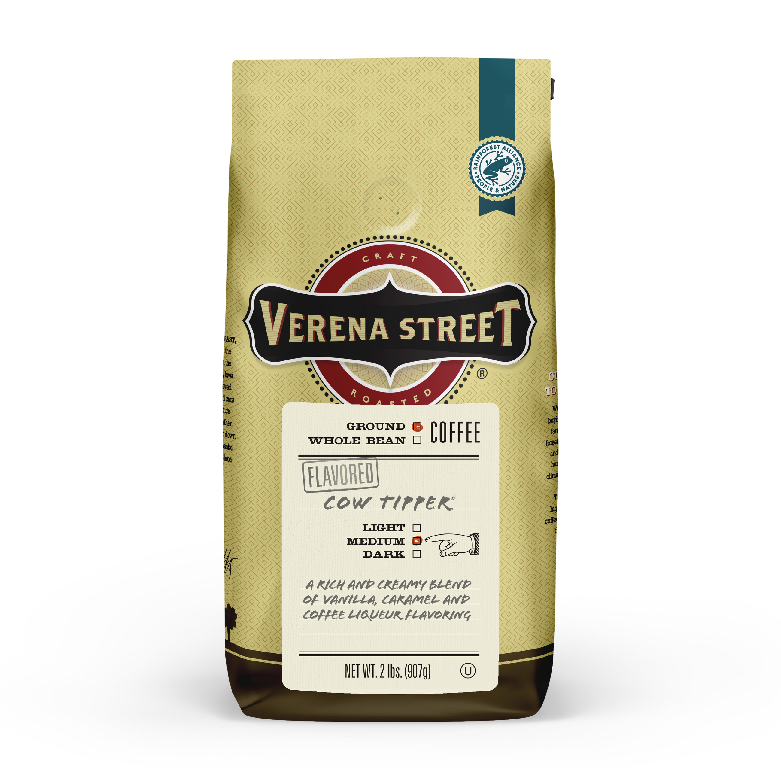 Cow Tipper® ground coffee - Verena Street Coffee