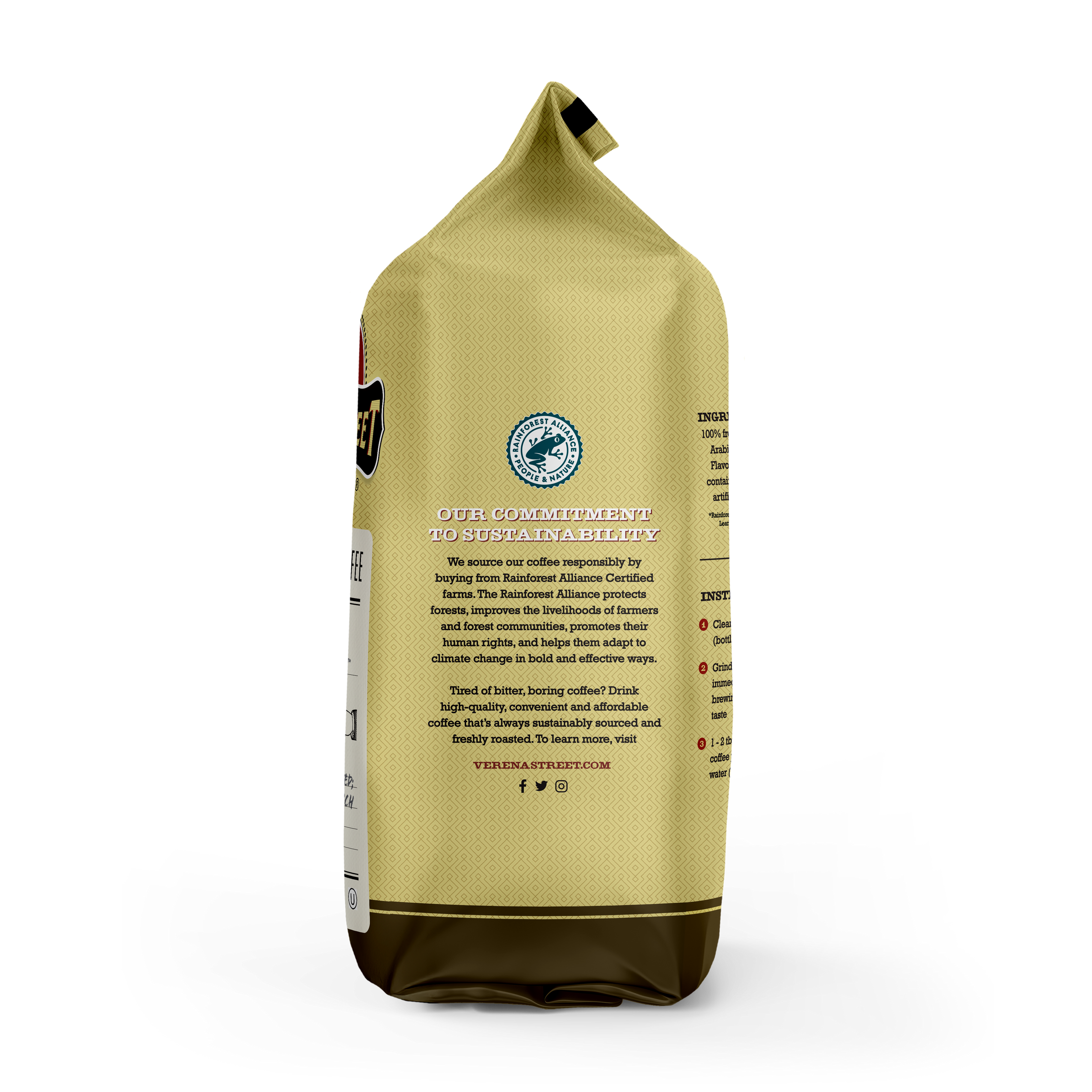 Mississippi Grogg® whole bean coffee - Verena Street Coffee