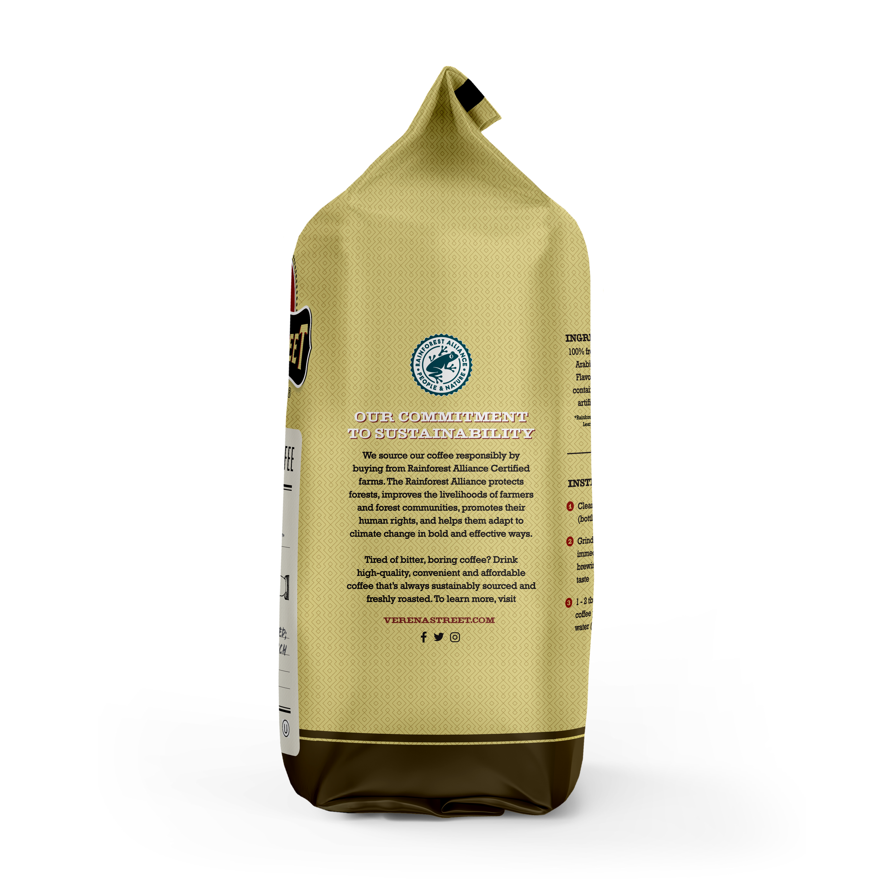 Mississippi Grogg® whole bean coffee - Verena Street Coffee