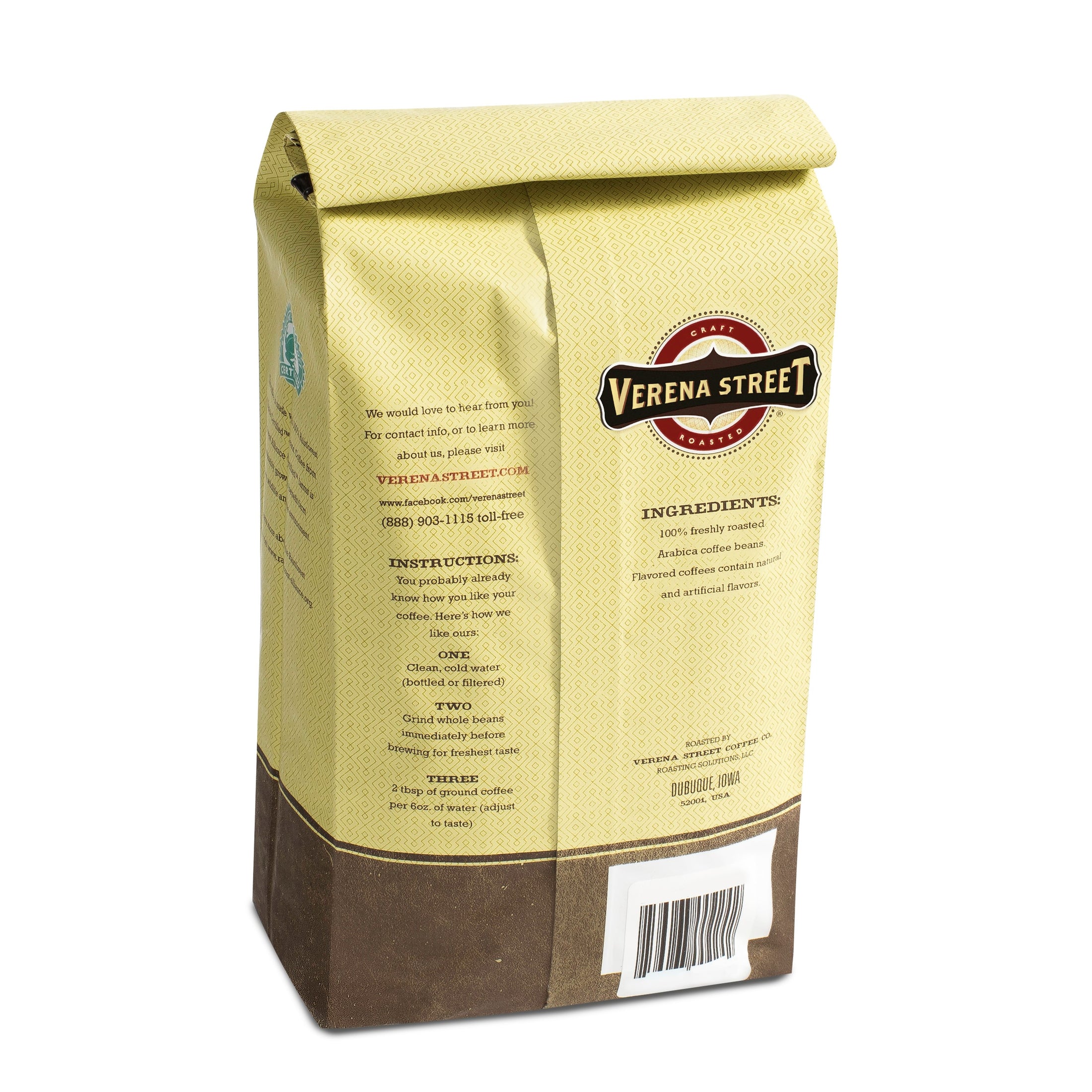 Mississippi Grogg® whole bean coffee - Verena Street Coffee